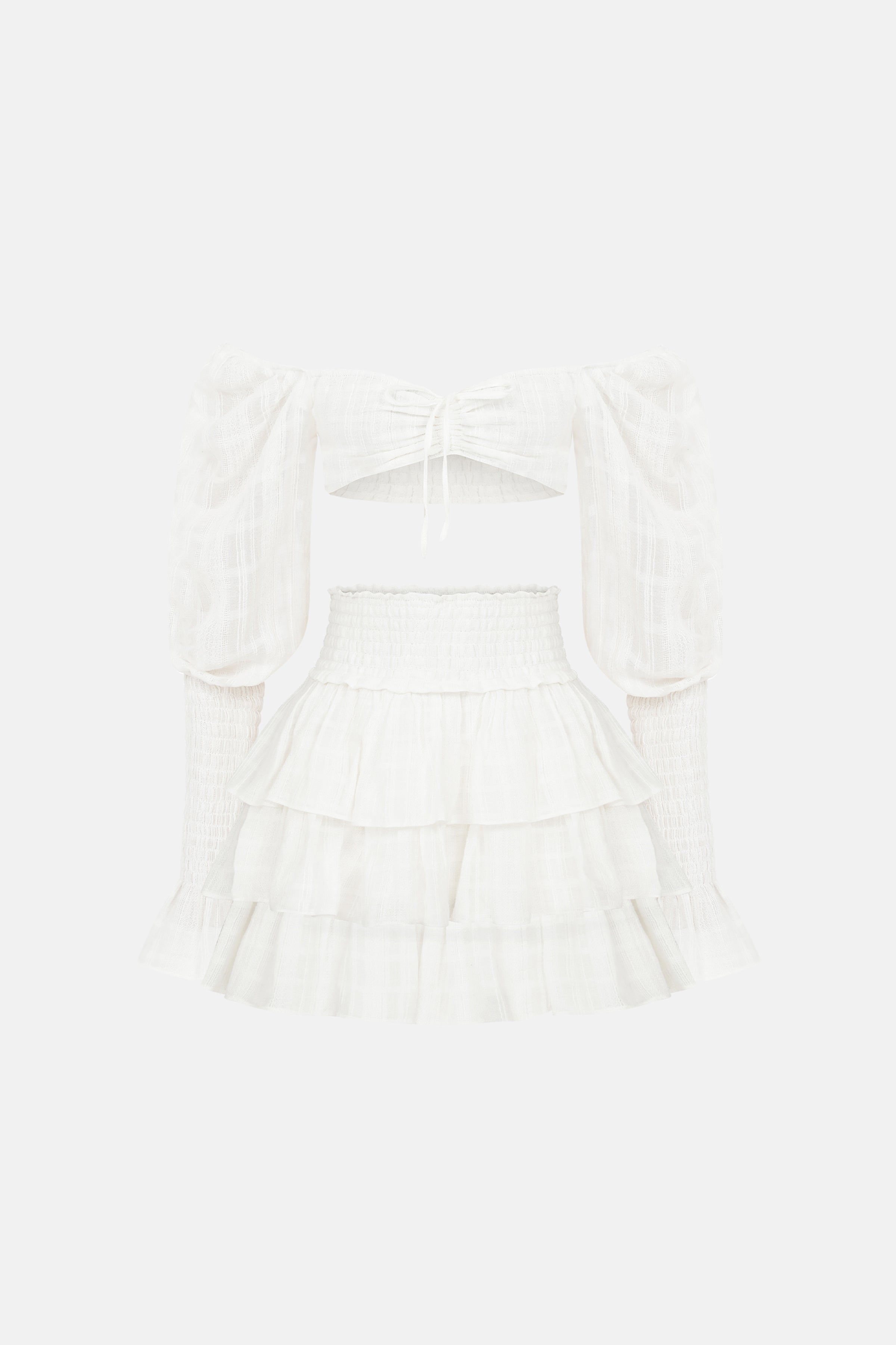 Kaia Set Ecru Lace Naia Official Website