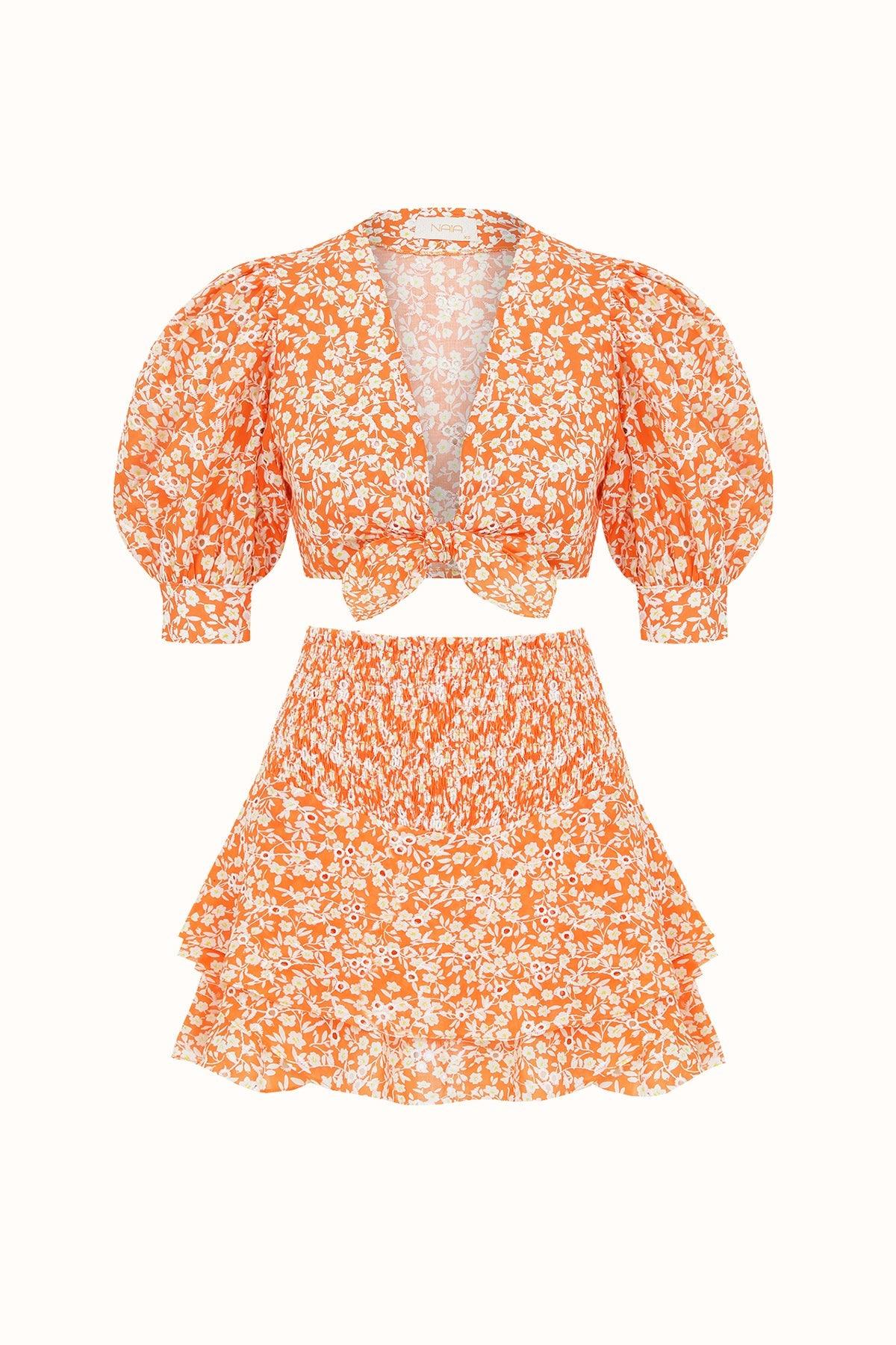 SWEET PEA SET / ORANGE FLOWER – NAIA | Official Website