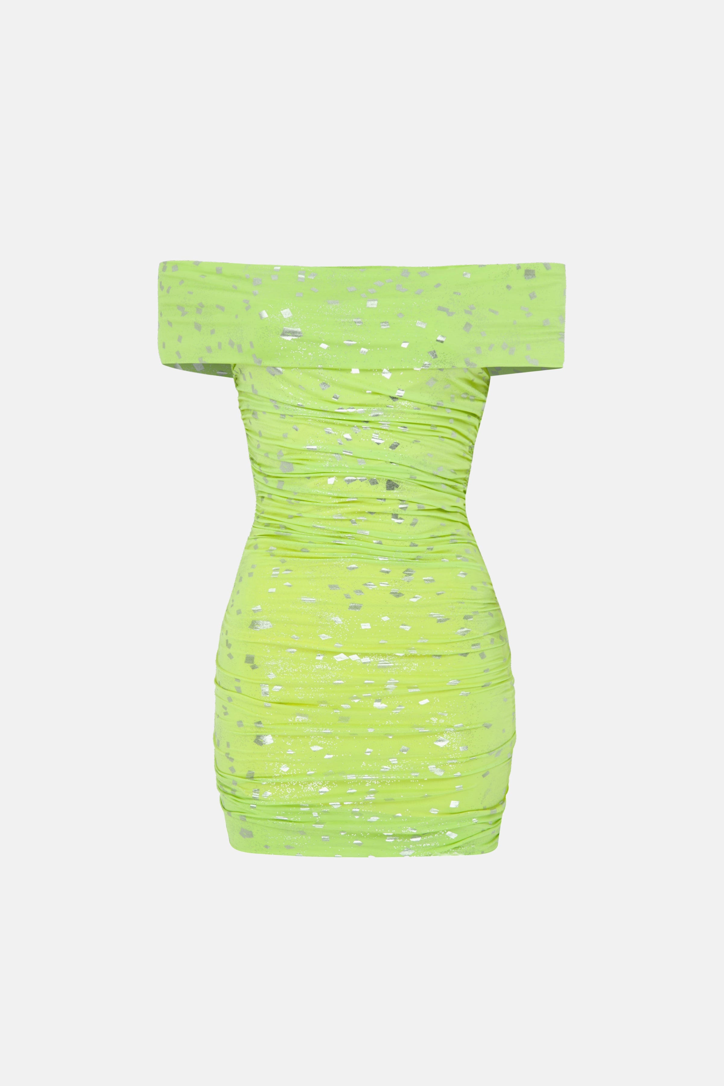 MARIMAR DRESS / GREEN METALLIC SEQUIN – NAIA | Official Website