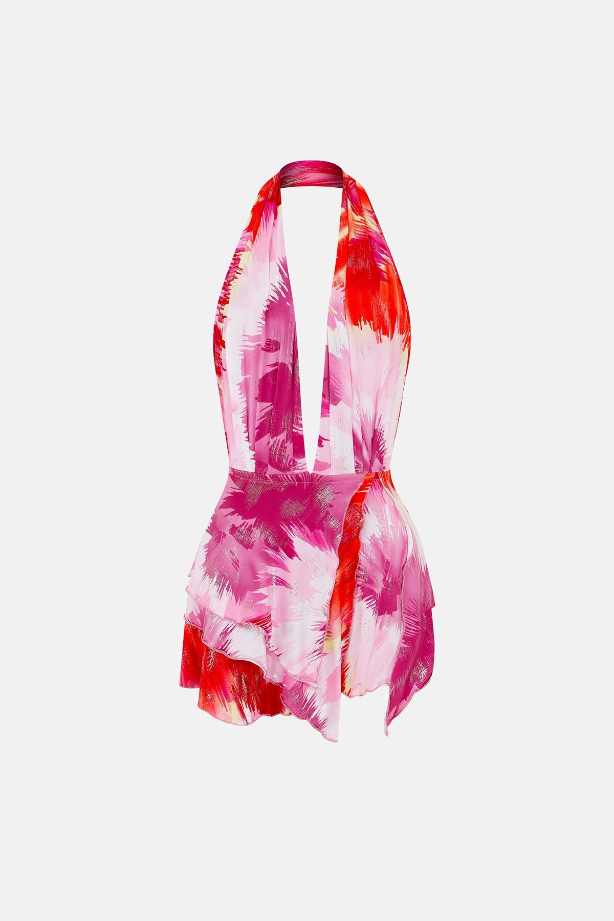 PIXIE DRESS / PINK FLORAL PATTERN – NAIA | Official Website