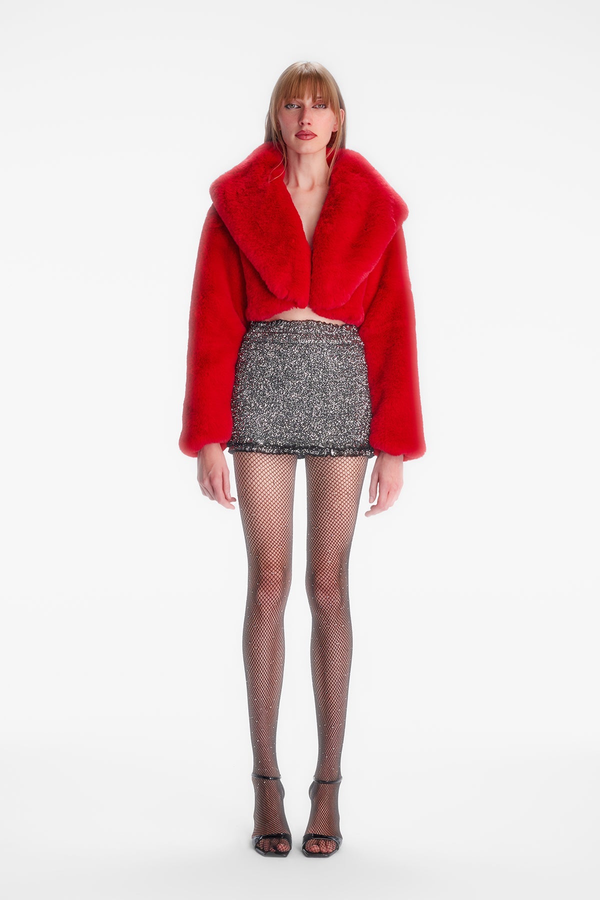 DIVA FUR COAT / RED – NAIA | Official Website